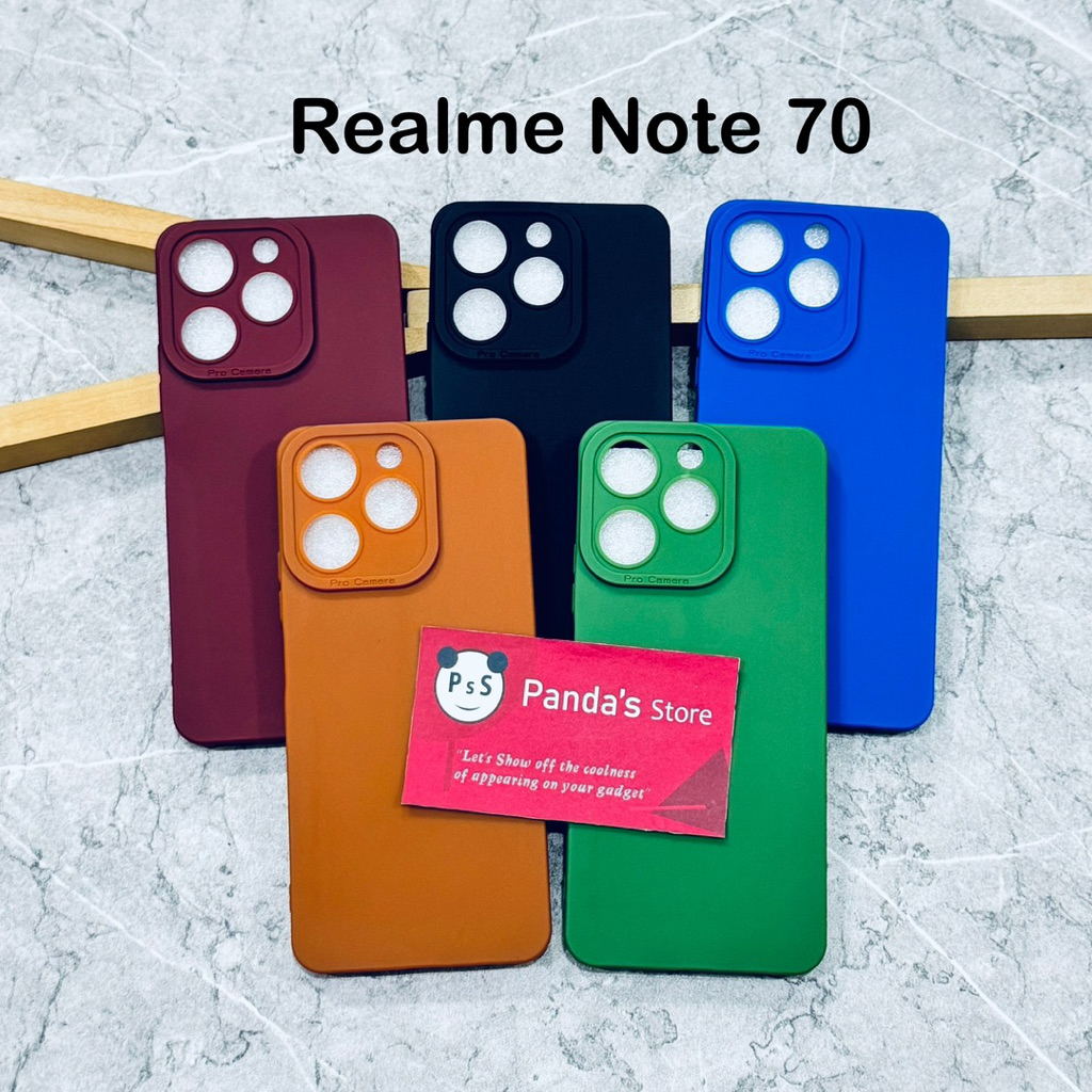 Jual Softcase Pro Camera Realme Note 70 Candy Case Full Color 3D ...
