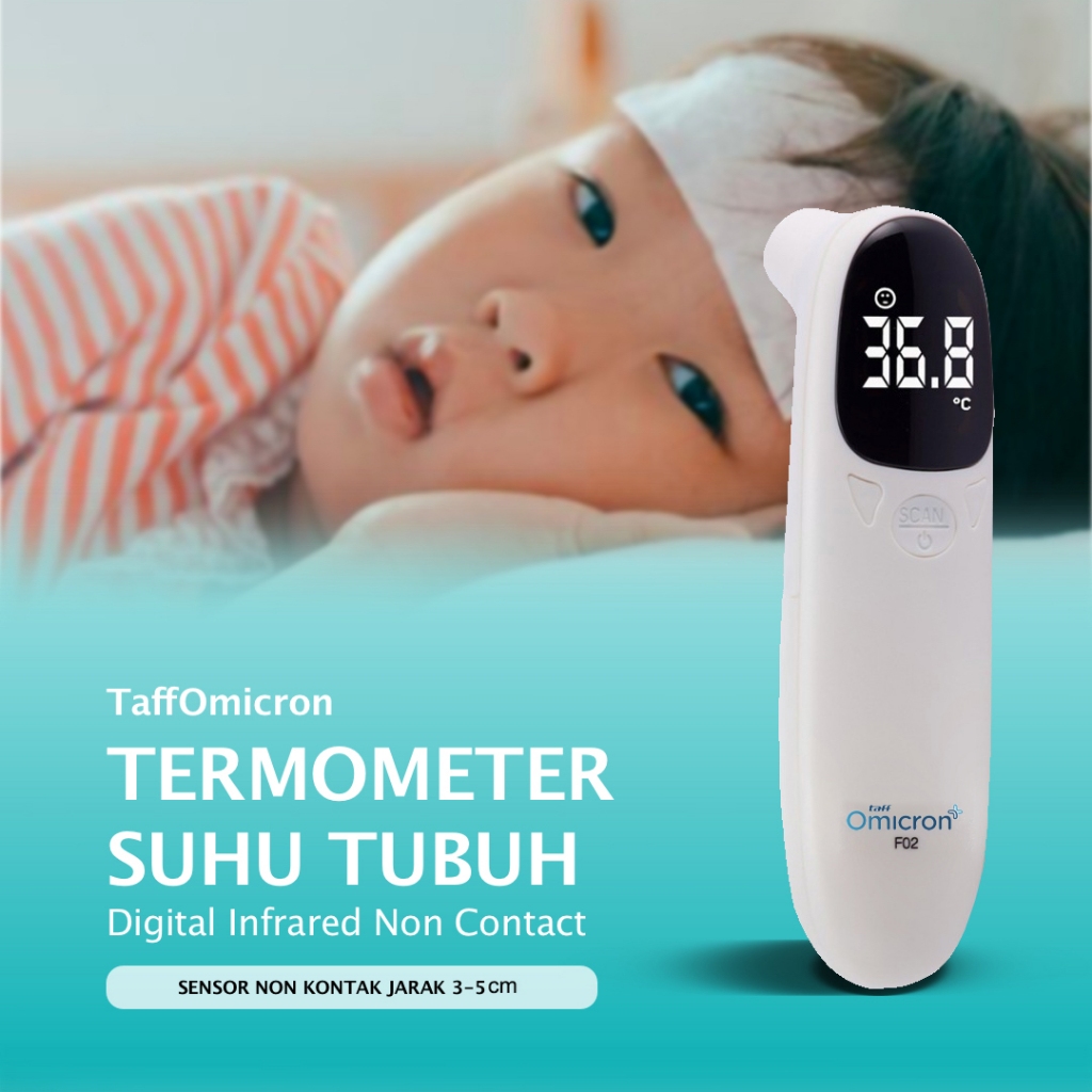 Jual Thermogun Termometer Suhu Badan Digital Infrared | Shopee Indonesia