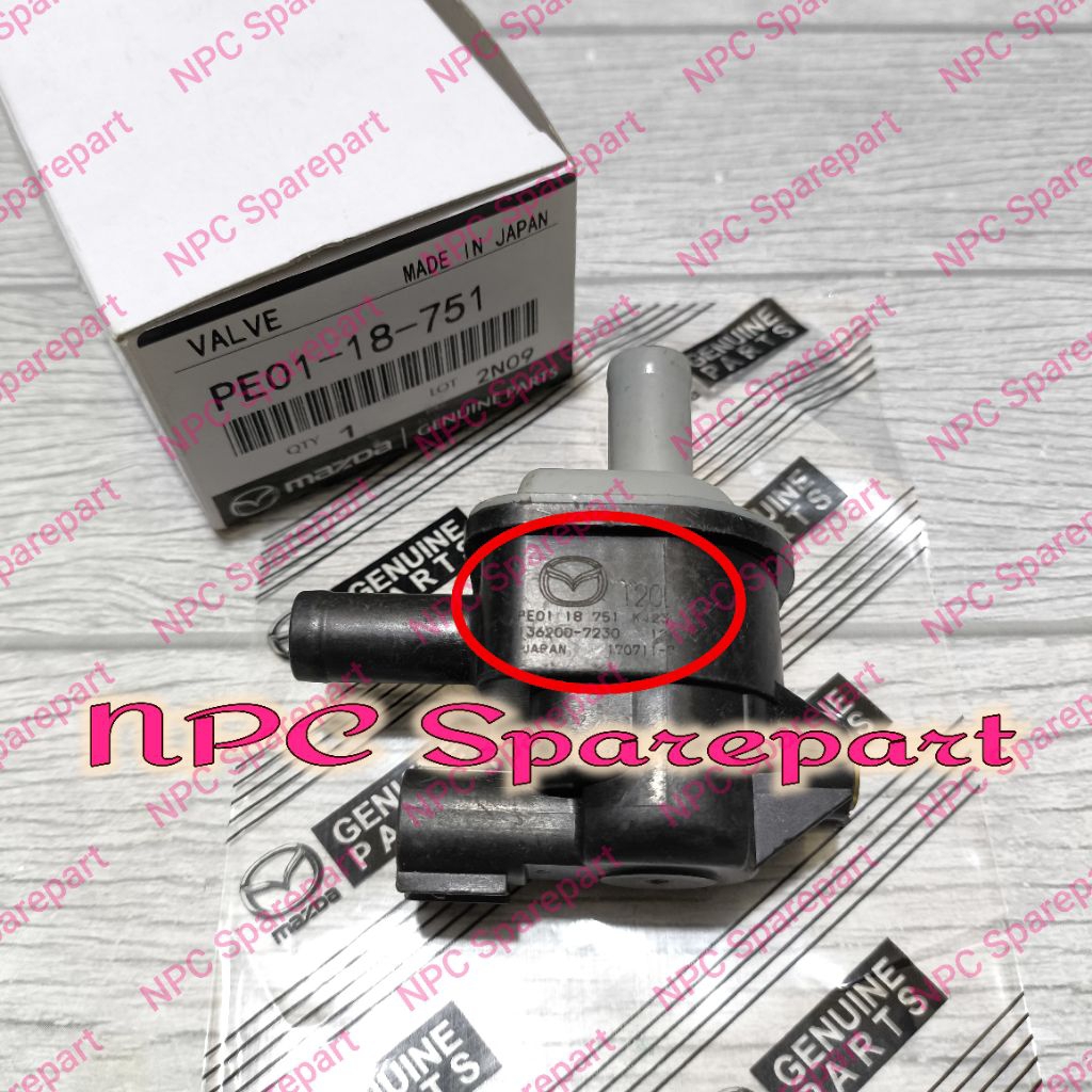 Jual Purge Solenoid Selenoid Valve Idle Up Mazda CX5 CX 5 / Mazda 3 ...