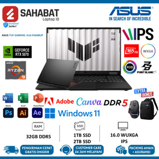 Jual ASUS TUF GAMING A16 FA608UP AMD RYZEN 9 270 32GB DDR5 1TB RTX5070 16 WUXGA IPS 165HZ 1ZRGB ...