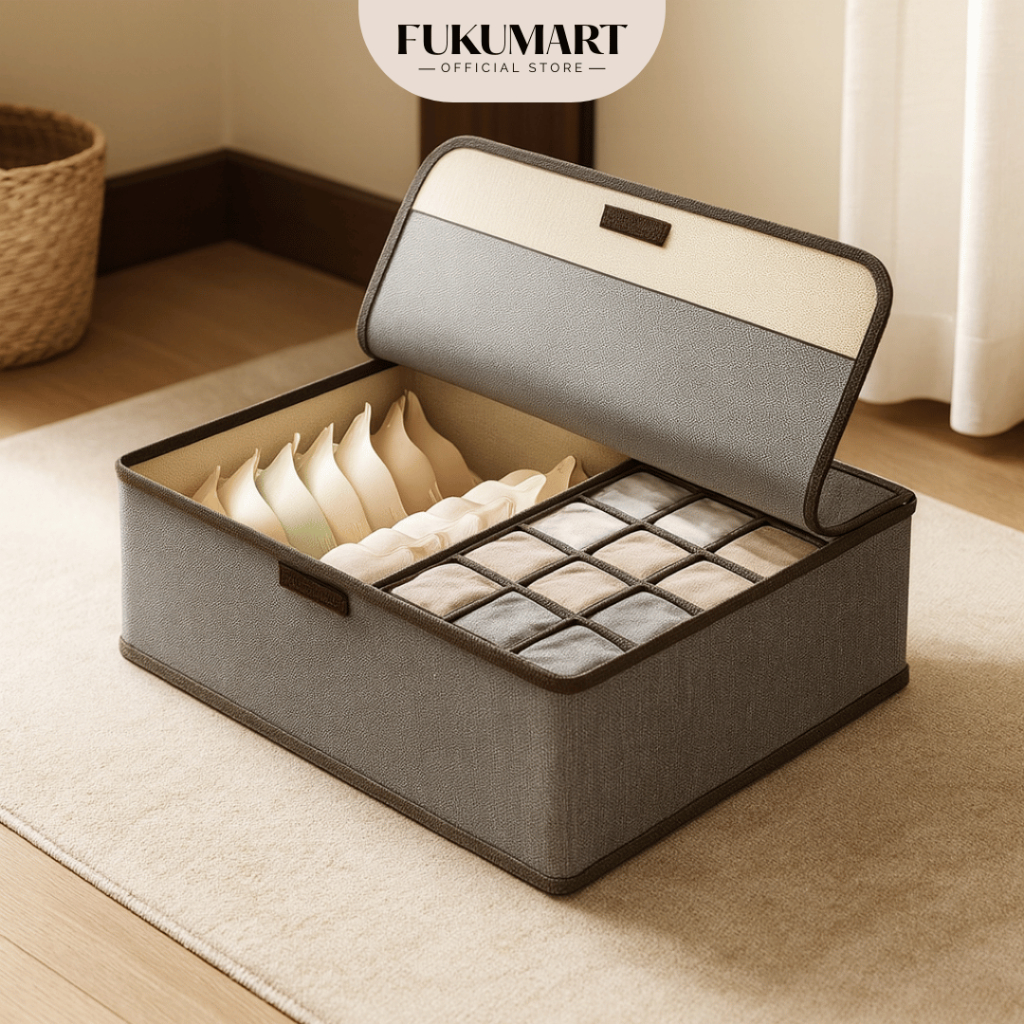 Jual FUKUMART Tempat Penyimpanan Pakaian Dalam Storage Box Celana Dalam ...
