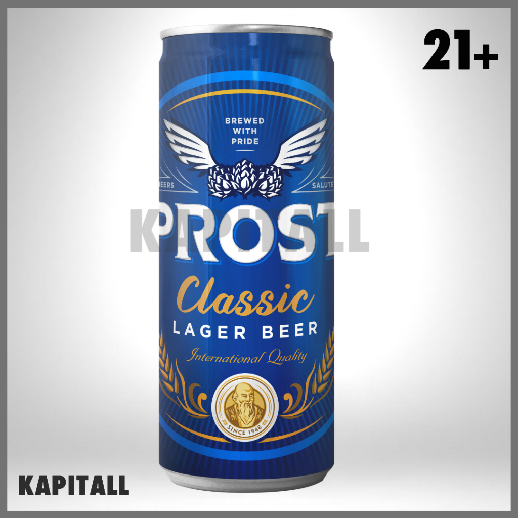 Jual BEER PROST LAGER CAN 320ml | Shopee Indonesia