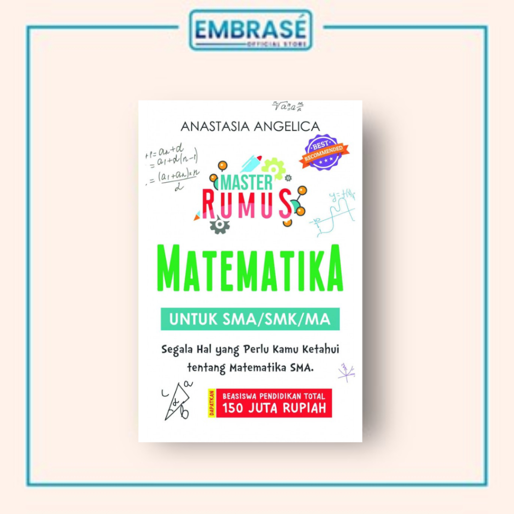Jual Buku Master Rumus Matematika : Segala Hal yang Perlu Kamu Ketahui tentang Matematika SMA ...