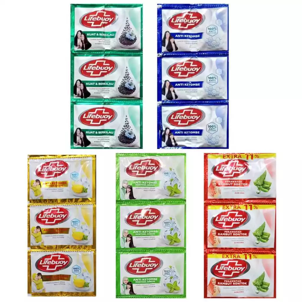 Jual Lifebuoy Shampo Sachet 1 Renceng (isi 12 Baris) shampoo | Shopee ...