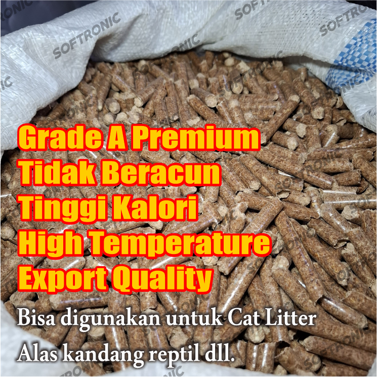 Jual WOOD PELLET PREMIUM GRADE A - Bio Massa Pelet Kayu untuk Bahan ...