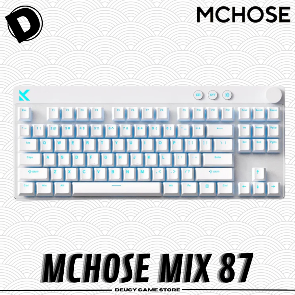 Jual MCHOSE MIX87 8K Rapid Trigger Hall Effect TKL Magnetic Switch ...