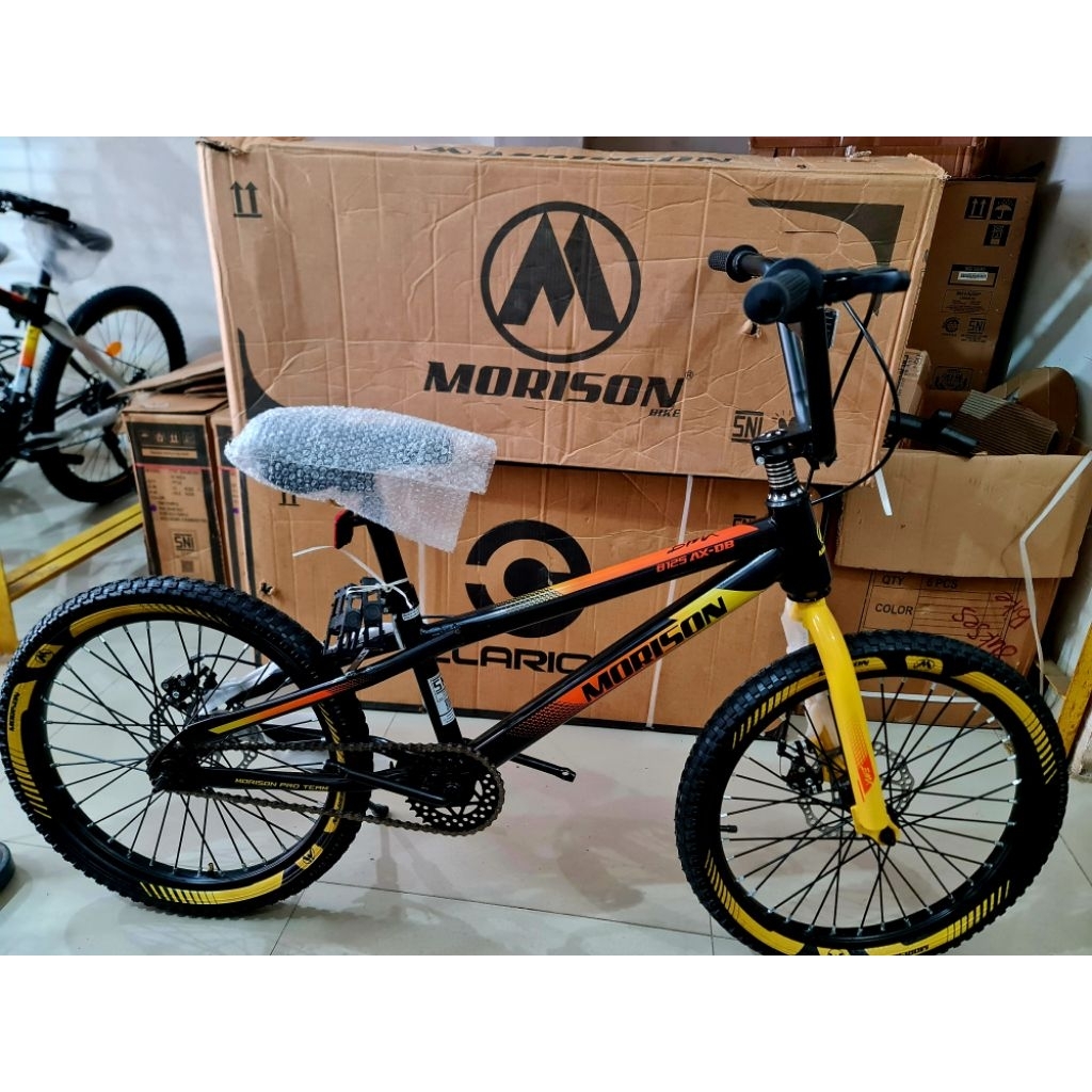 Jual Sepeda BMX 20 Inch MORISON BY PACIFIC ( Warna Yellow / Kuning ...