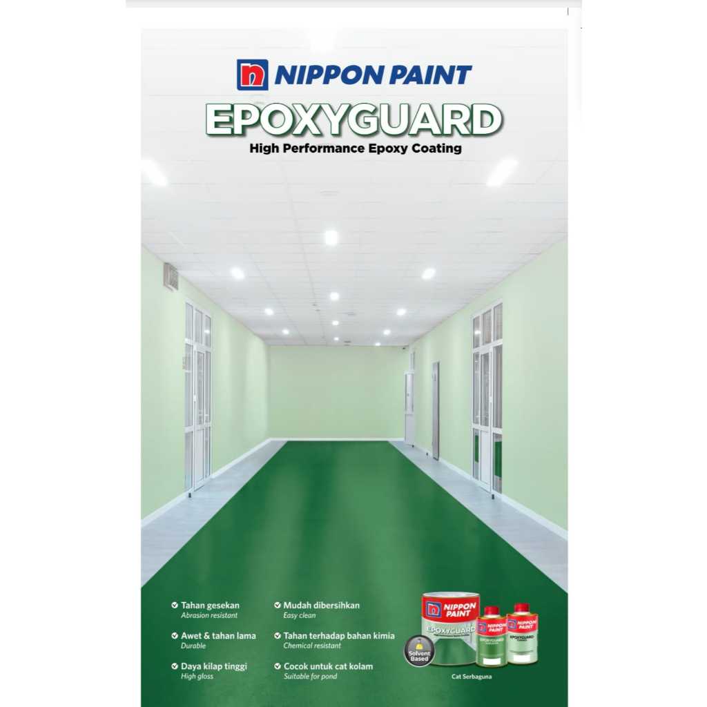 Jual CAT EPOXY LANTAI CAT KERAMIK 1 literset / CAT EPOXY GUARD 2 ...