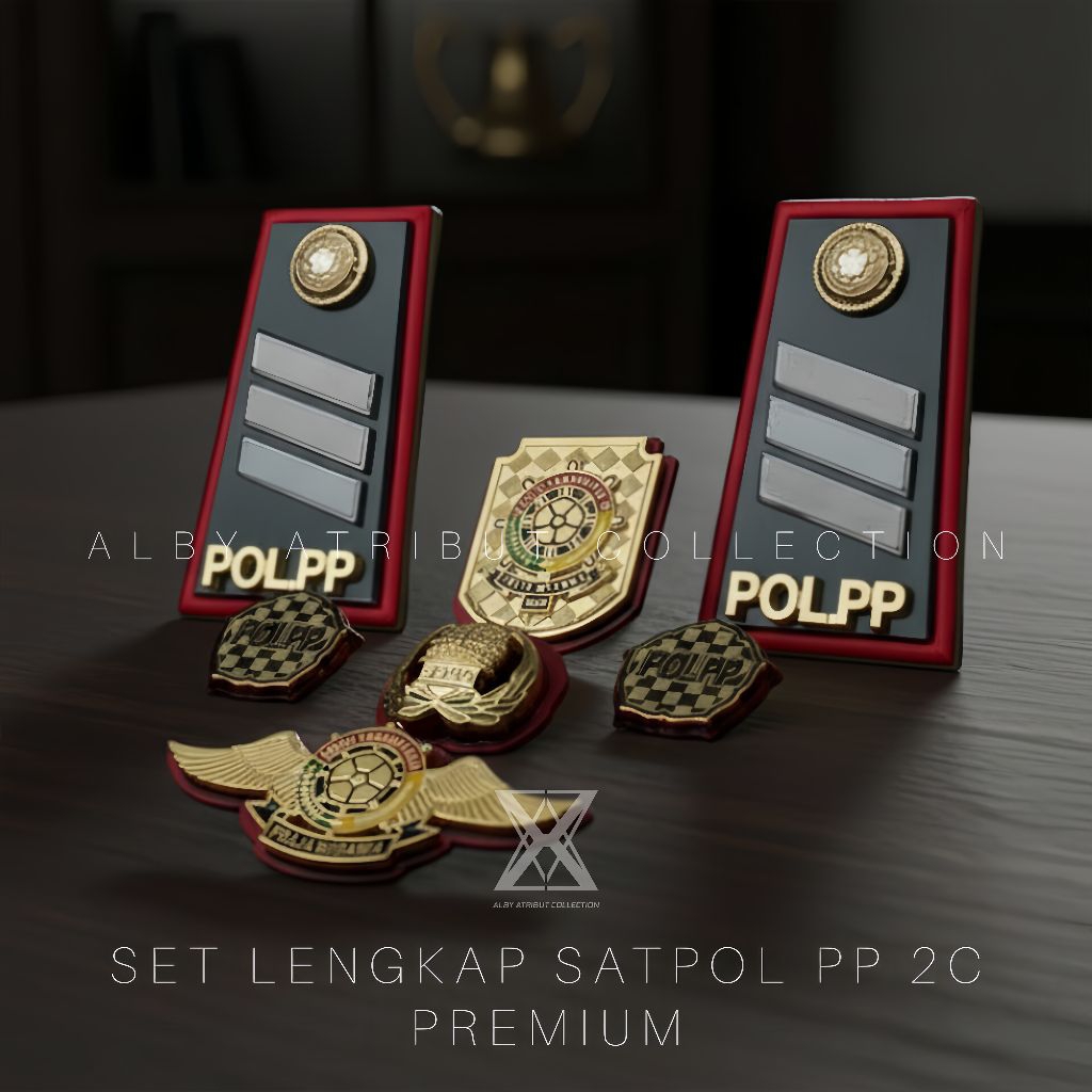 Jual ATRIBUT SATPOL PP LENGKAP / SET LENGKAP POLPP / PANGKAT SATPOLPP ...