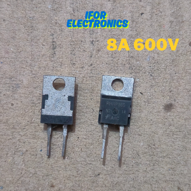 Jual DIODA DIODE ULTRAFAST MUR 860 8A 600V 8 AMPER CABUTAN UPS ...