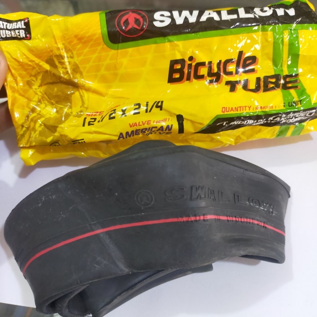 Jual ban dalam 12 1/2x21/4 swallow ban dalam sepeda 12 inch ban dalam ...