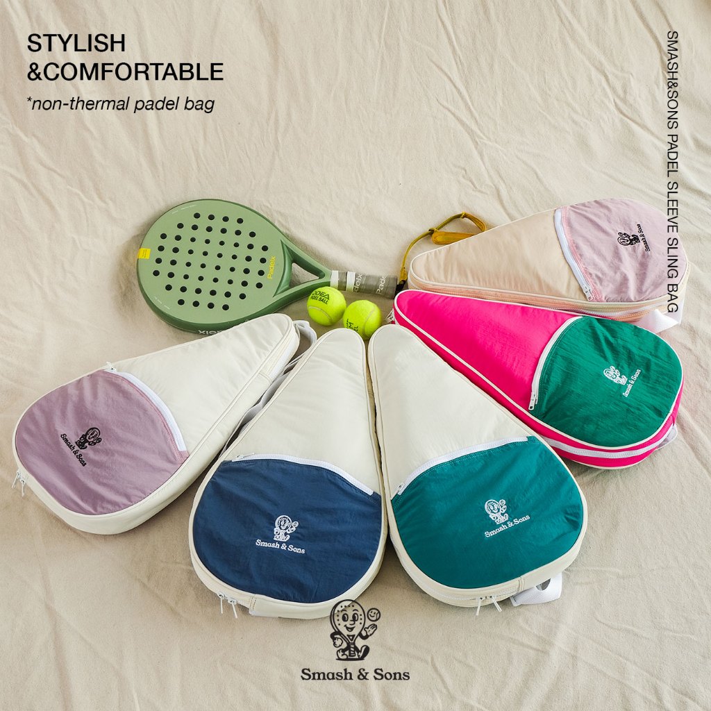 Jual Smash and Sons Tas Raket Padel Non Thermal, Stylish Padel Racket ...