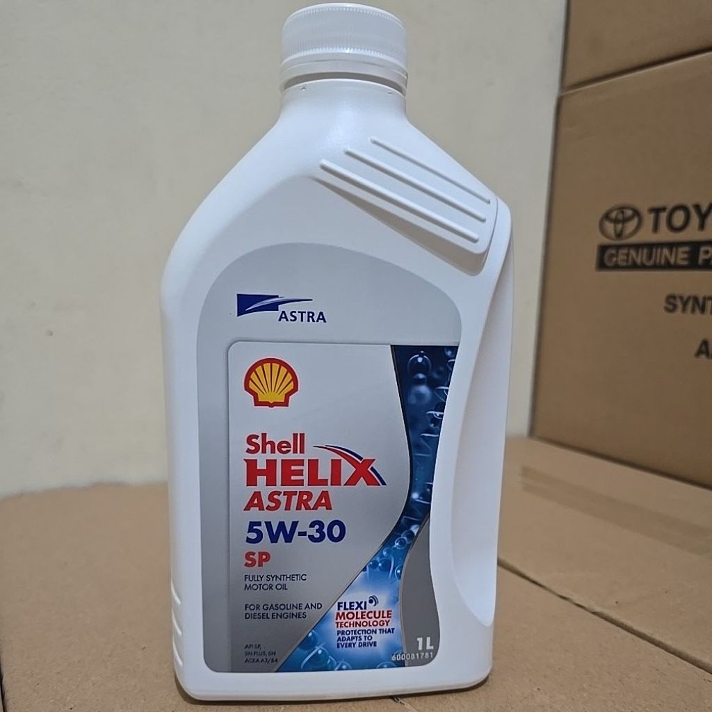 Jual ORIGINAL Shell Helix ASTRA 5w/30 api SP ukuran 1 LITER | Shopee ...