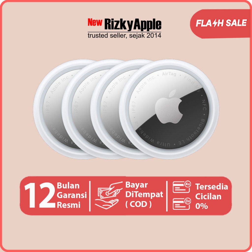 Jual Apple AirTag 4 Pack Finder Tracking Smart Tracker Finder Smart Tag ...