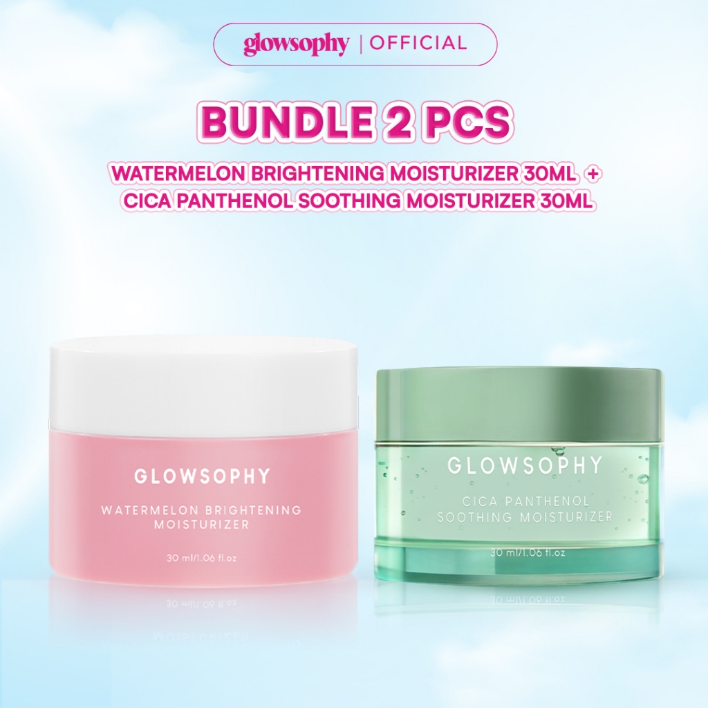 Jual Glowsophy Bundle 2in1 Moisturizer CICA Centella Soothing ...