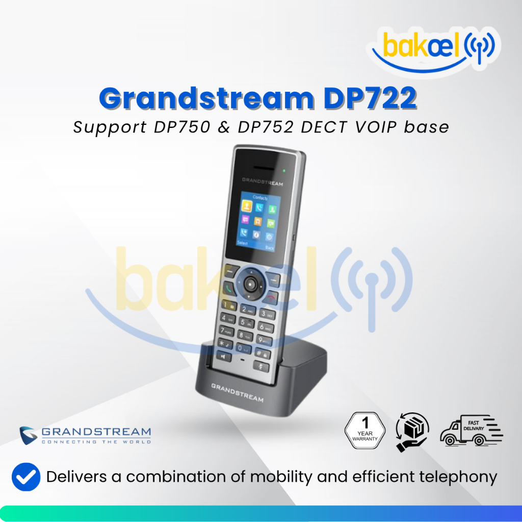 Jual Grandstream DP722 DECT Cordless VoIP IP Phone | Shopee Indonesia