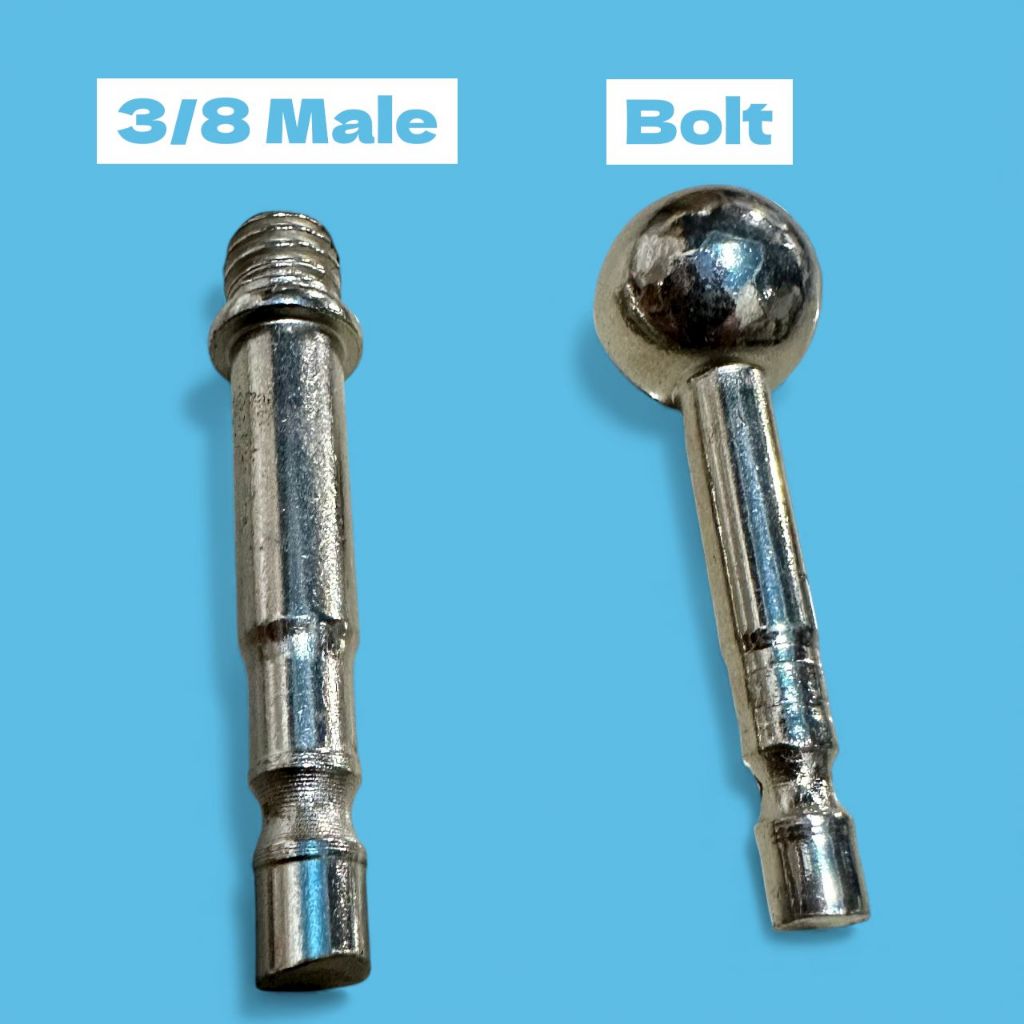 Jual SEKRUP Kepala Boom Arm Microphone Holder 3/8 Male Bolt Male ...