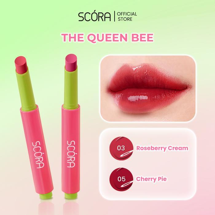 Jual NEW SCORA Bloop Pop Gloss Balm | Shopee Indonesia