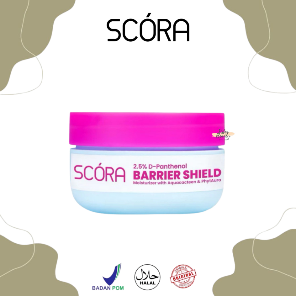 Jual SisterBeauty - Scora 2.5% D-Panthenol Barrier Shield Moisturizer ...
