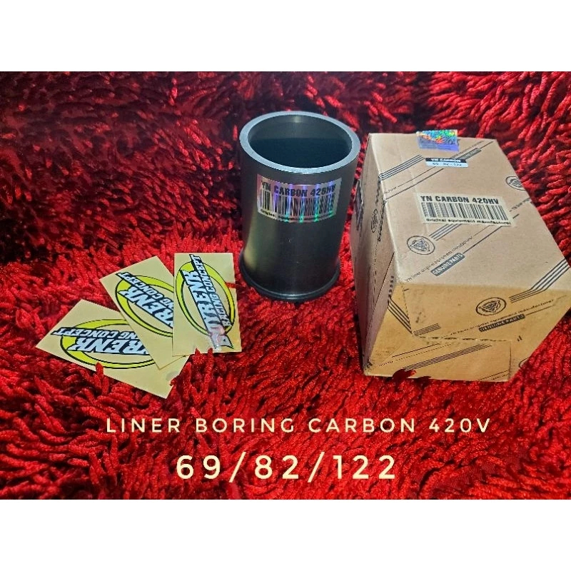 Jual LINER BORING CARBON 420HV BORING 4T KHUSUS HEREX/BALAP /DRAG ...