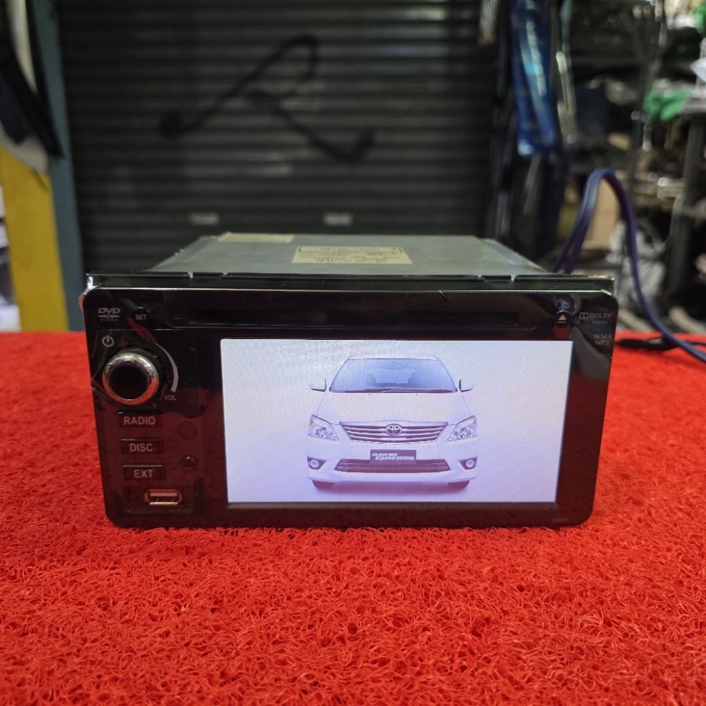 Jual Head Unit TOYOTA INNOVA 2012-2014 Fujitsu TEN USB CD Aux Radio FM ...