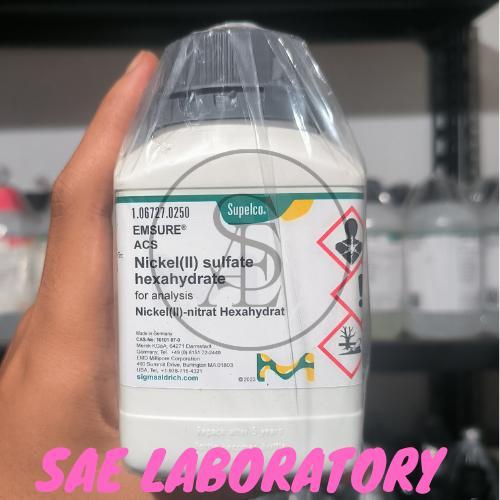 Jual NICKEL II SULFATE HEXAHYDRATE / NiSO4.6H2O MERCK 1.06727.0250 ...