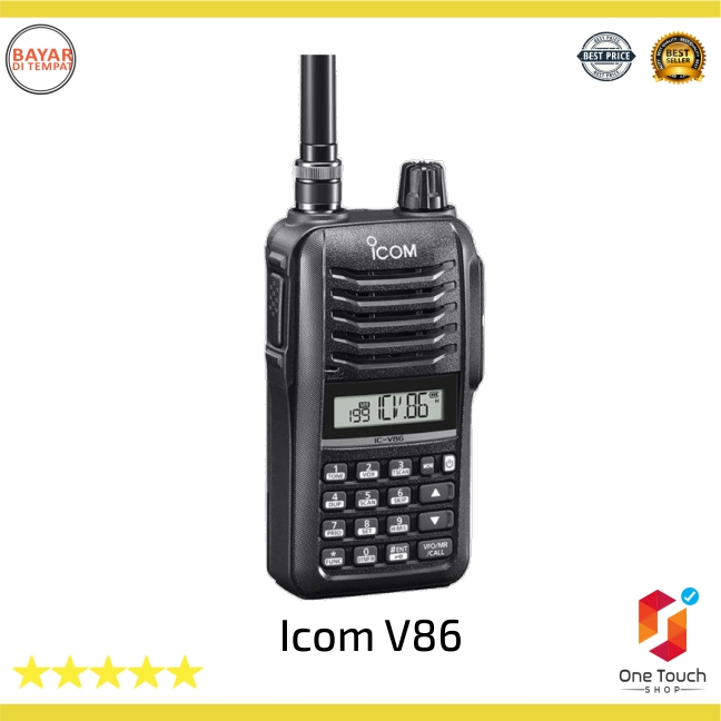 Jual Radio Komunikasi HT Handy Talky Walkie Talkie Icom V86 V 86 Siap ...