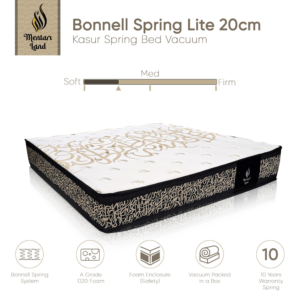 Jual Mentariland Kasur Bonnell Spring Lite 20cm - Kasur Spring Bed ...
