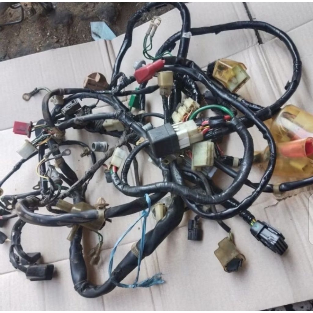 Jual kabel body beat kabel body+kabel aki+kabel speedometer full set ...