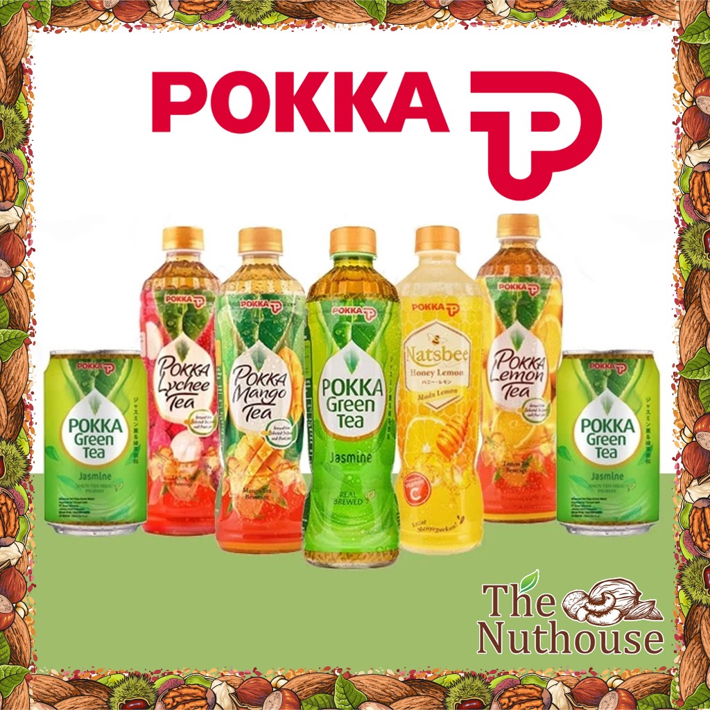 Jual POKKA All Variant Japanese Tea Drinks - Green / Jasmine / Oolong ...