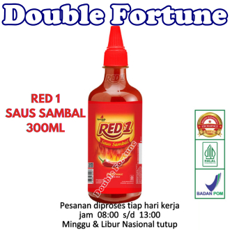 Jual RED1 SAUS SAMBAL CHILLI SAUCE BOTOL 300ML | Shopee Indonesia
