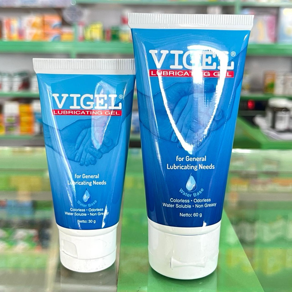 Jual Vigel Lubricating Gel 30 G | Vigel Lubricating Gel 60 G | Shopee ...