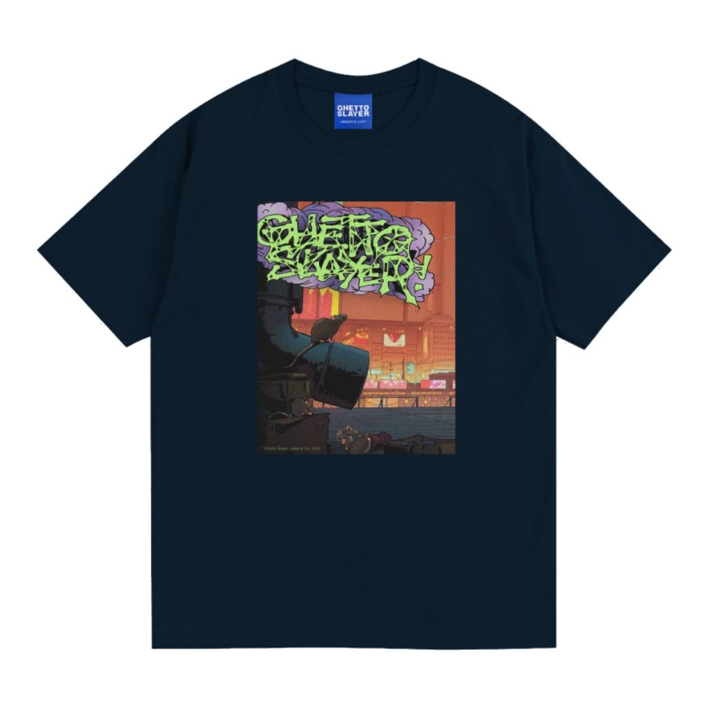 Jual Tshirt WE RISE FROM THE GUTTER Ghetto slayer | Shopee Indonesia