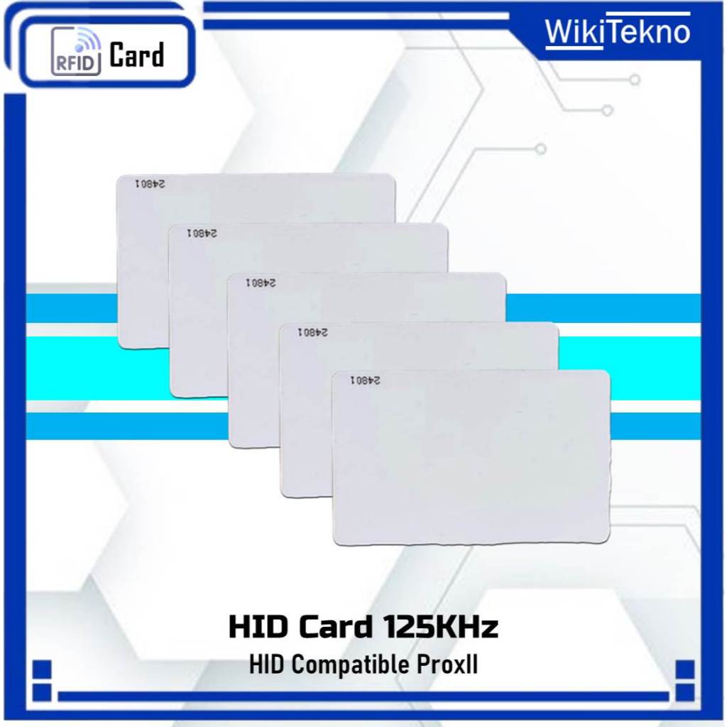 Jual Kartu HID 125 KHz Compatible Card HID Prox II | Shopee Indonesia