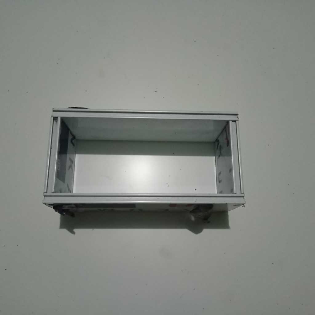 Jual Jendela Aluminium Boven Loster Roster mini tipis 10x20 cm kosong ...