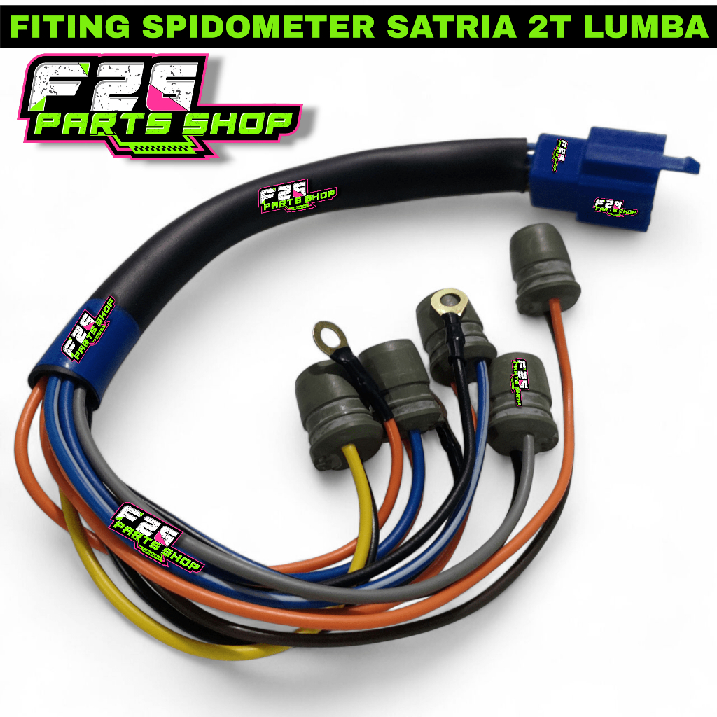 Jual Kabel Soket Spidometer Satria 2 Tak Lumba 6 Speed Set Komplit ...