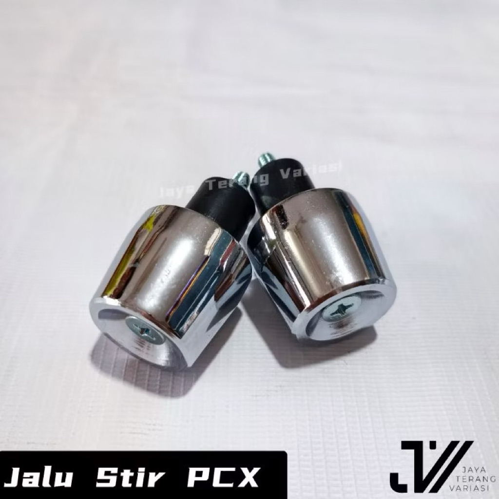 Jual BAHAN FULL BESI PADAT CHROME BANDUL STANG JALU STIR PCX UNIVERSAL ...