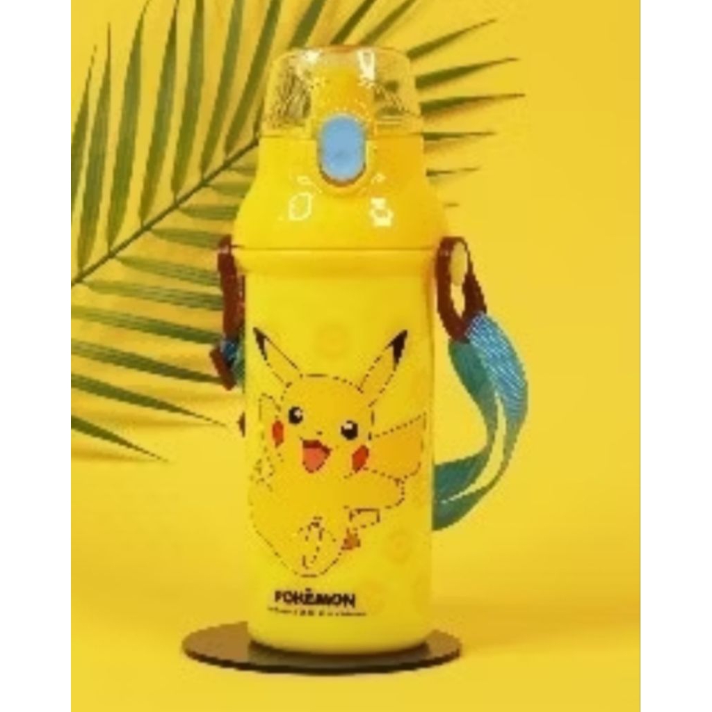 Jual botol minum pokemon 500ml botol minum anak korea sedotan karakter ...