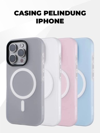 Jual Mochoe COD Magsafe Jelly Case HP Pelindung Frosted Magnetic ...