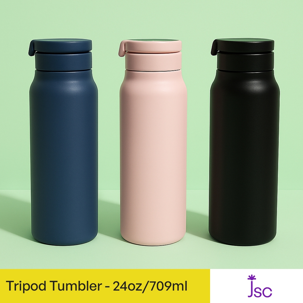 Jual Magnetic / Magsafe Tripod Tumbler 24oz (709 ML) Botol Minum Magnet ...