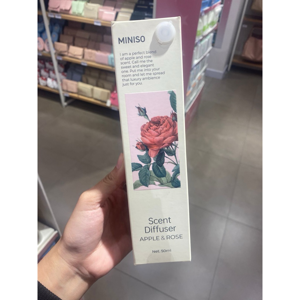 Jual Miniso - Scent Diffuser Air Freshener 50ml (Apple & Rose) | Shopee ...