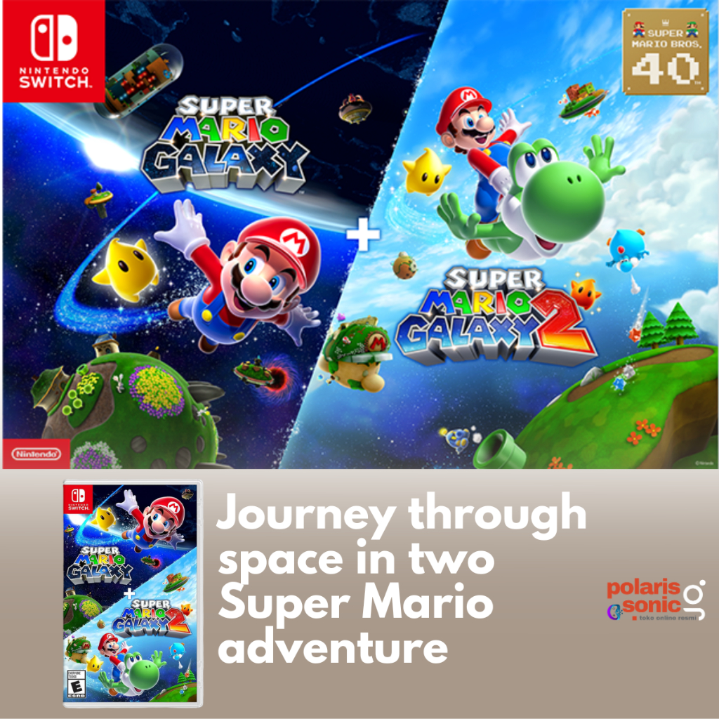 Jual Nintendo Switch Super Mario Galaxy + Super Mario Galaxy 2 Nintendo ...