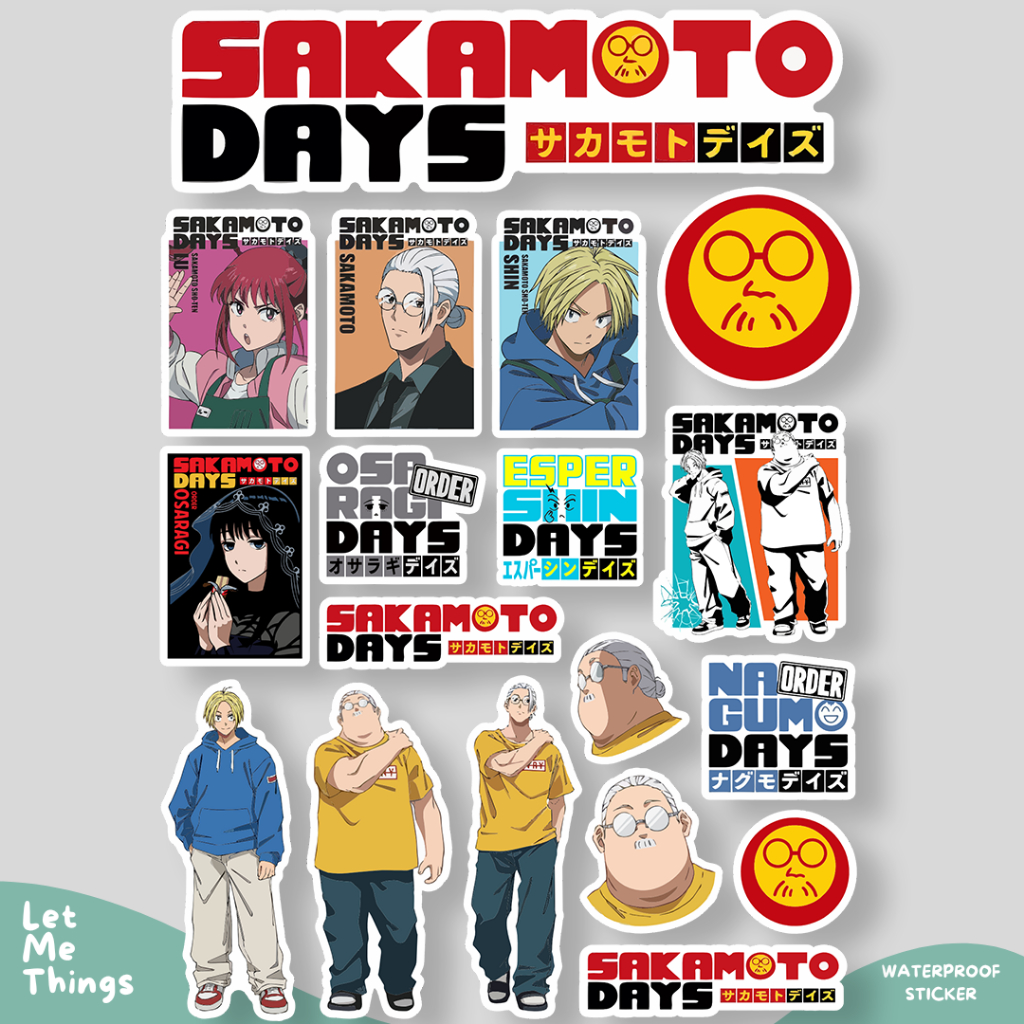 Jual Sticker Anime Sakamoto Days Anti air | Shopee Indonesia