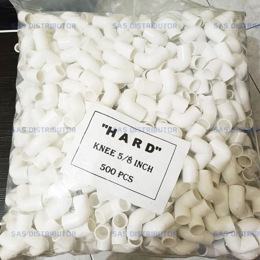 Jual (500 pc) Keni 5/8" inch Hard / Knee 5/8" Conduit PVC / Knie 5/8 ...