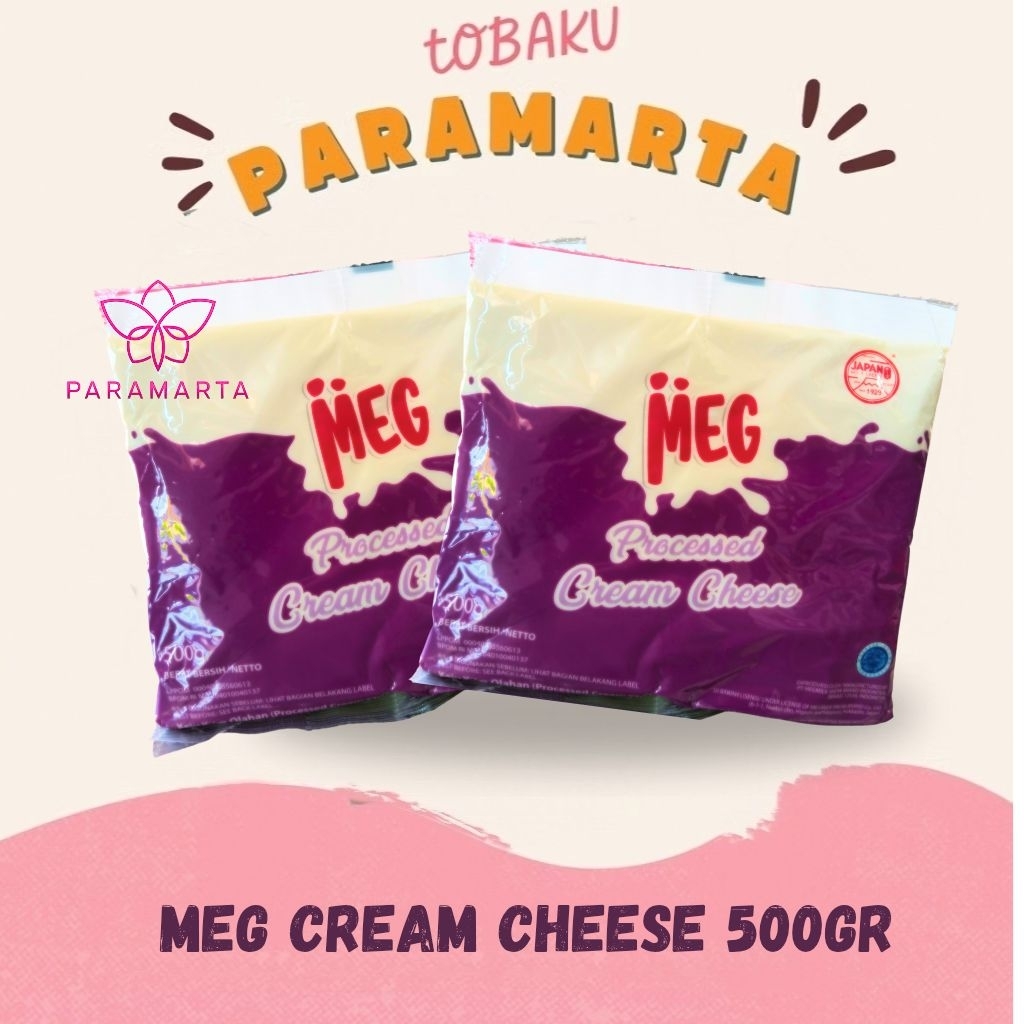 Jual CREAM CHEESE MEG 500GR/MEG PROCESSED CREAM CHEESE/ MEG CREAM ...