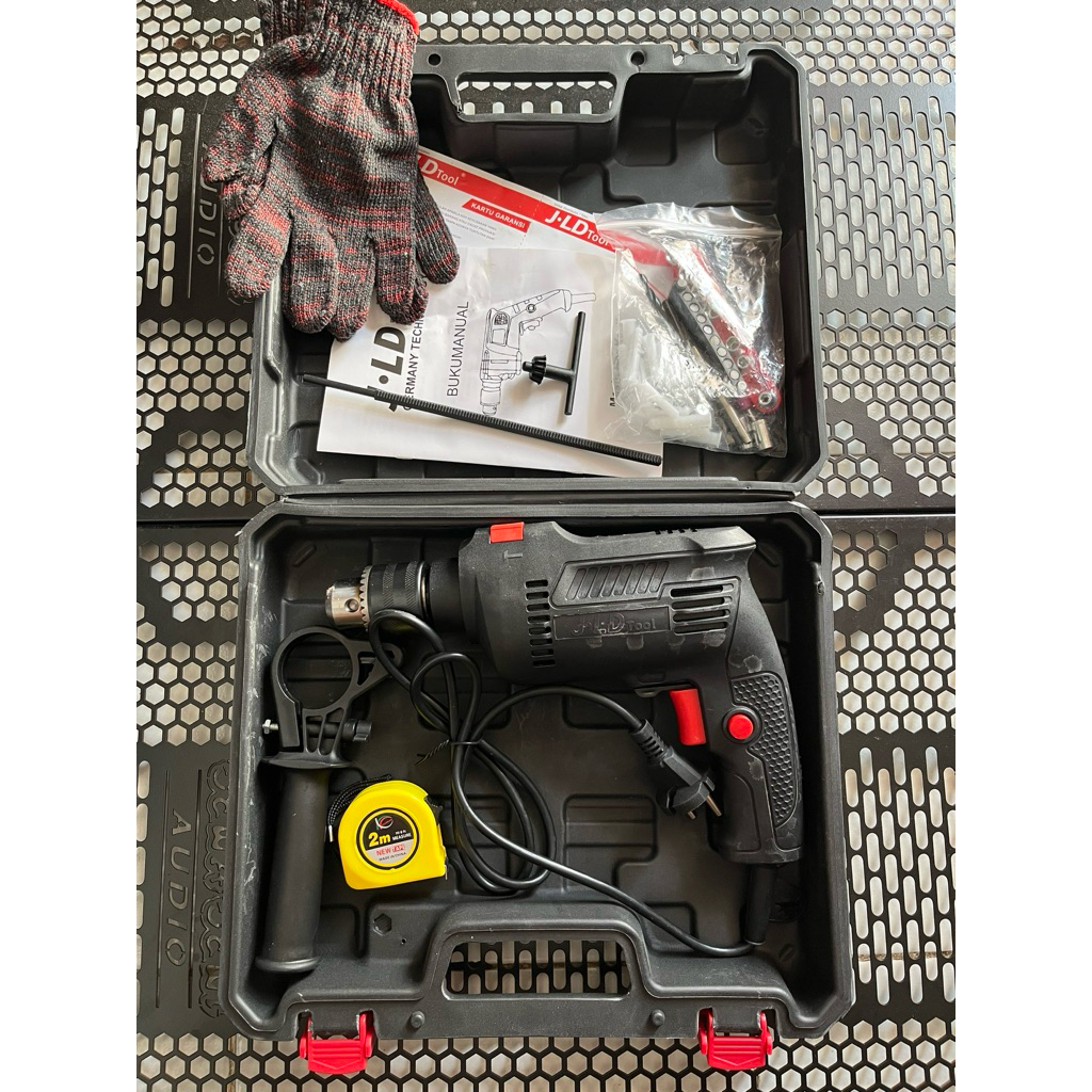 Jual JLD Mesin Bor Listrik Set J8013S 13Mm chuck / Bor Listrik 580w ...