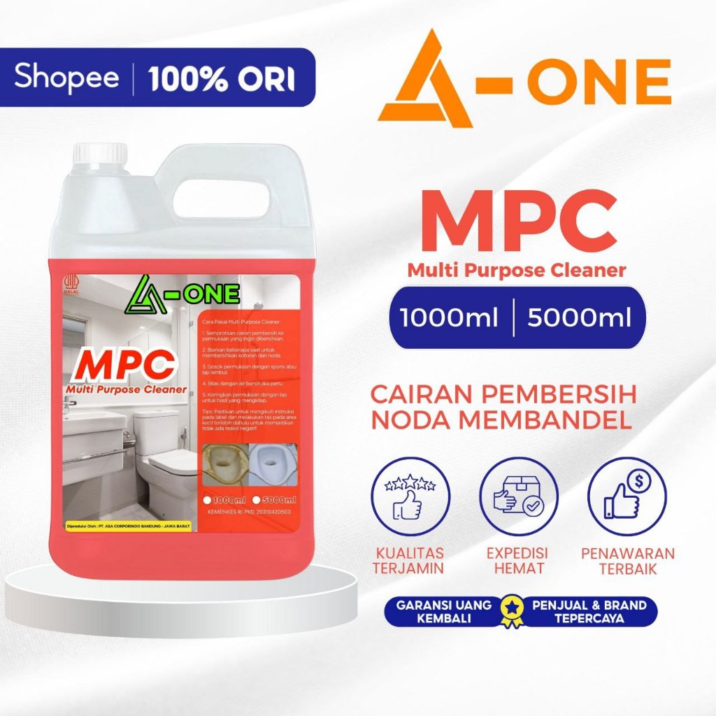 Jual A-ONE Multi Purpose Cleaner || A-ONE MPC || Pembersih Lantai ...