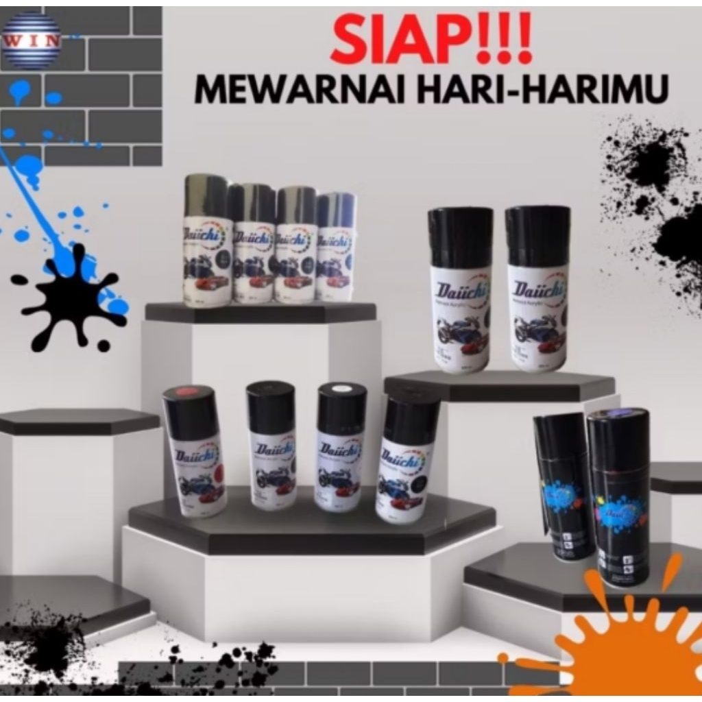 Jual Cat Semprot body motor Daiichi Pilox 300 cc | Aerosol Spray ...