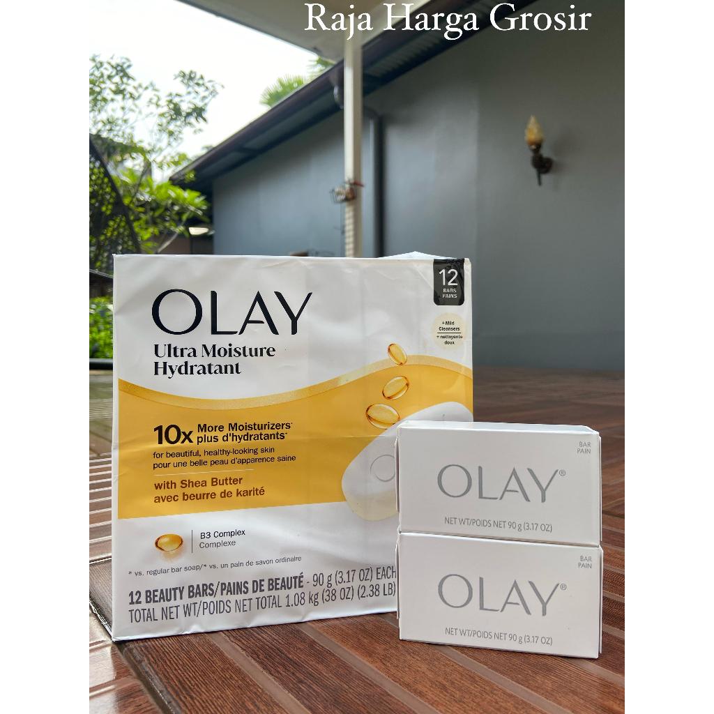 Jual OLAY USA ASLI ULTRA MOISTURE SHEA BUTTER B3 COMPLEX SABUN BAR ...
