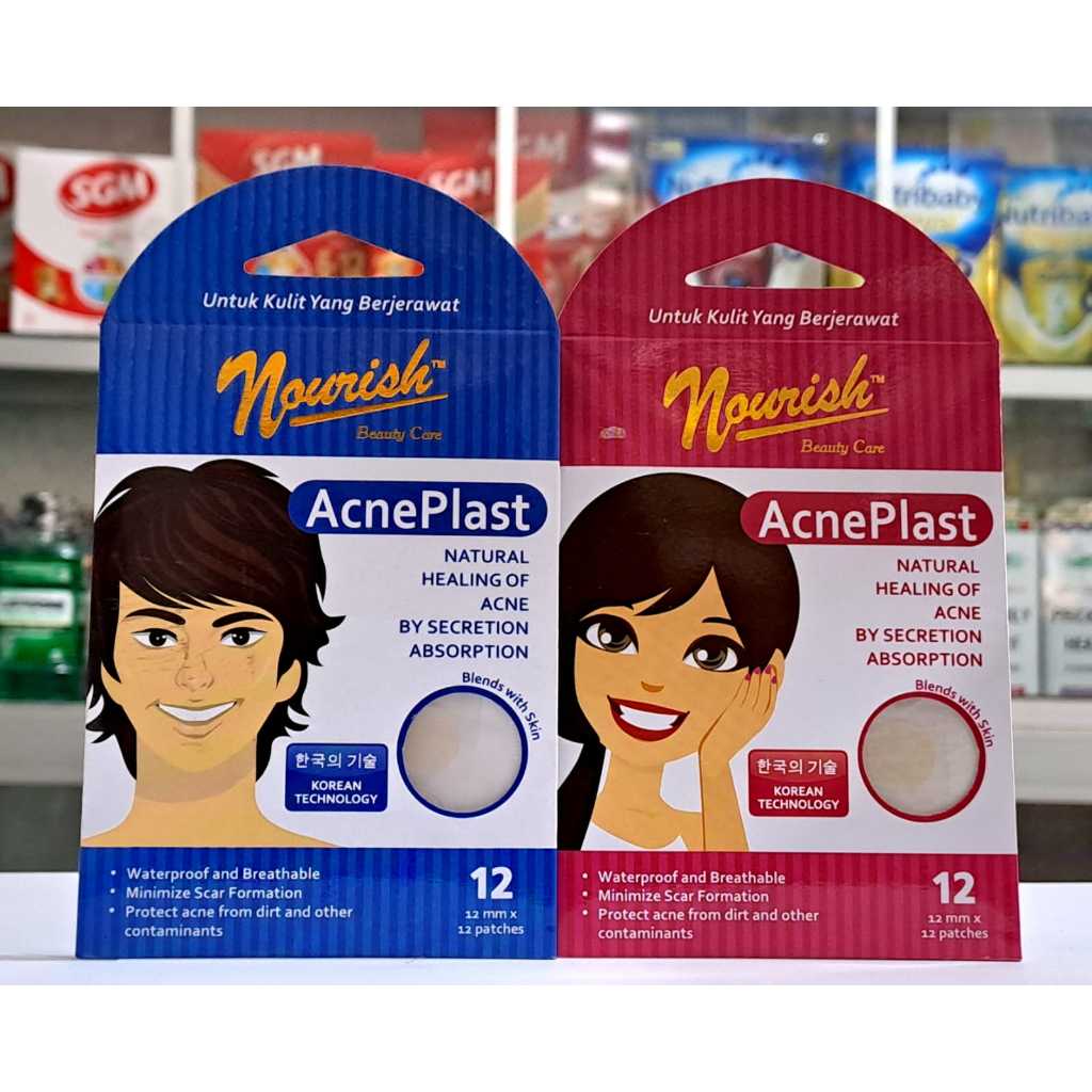 Jual 𝐍𝐨𝐮𝐫𝐢𝐬𝐡 𝐀𝐜𝐧𝐞 𝐏𝐥𝐚𝐬𝐭 𝐈𝐒𝐈 𝟏𝟐 Girl & Boy - Plaster Jerawat Untuk Pria ...